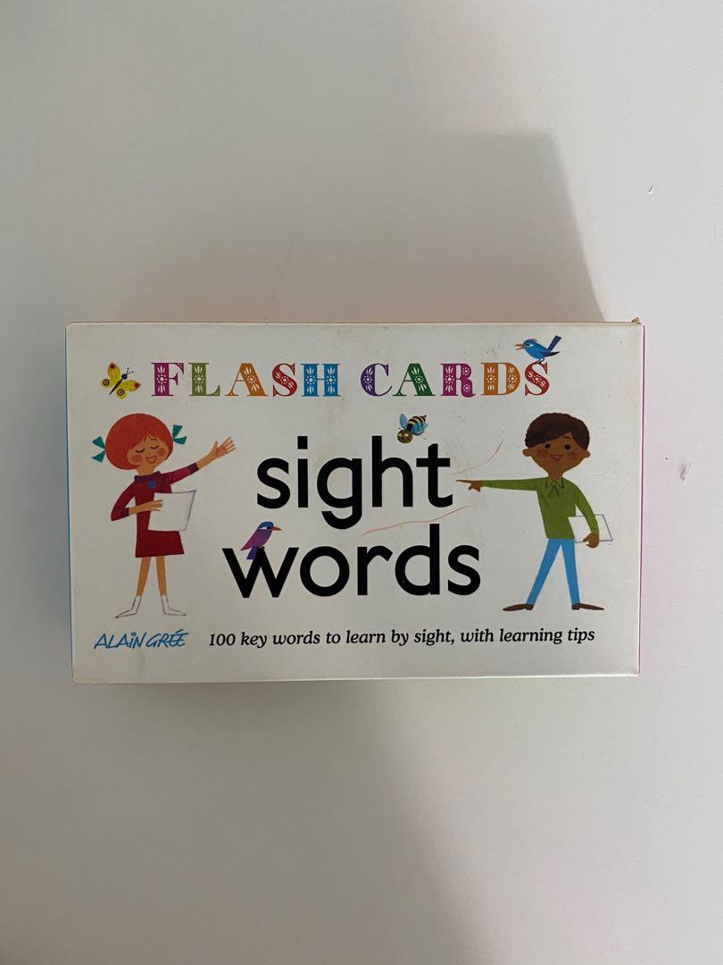 Alain Gree Flashcards Sighwords/ Alphabets / Numbers, Hobbies & Toys ...