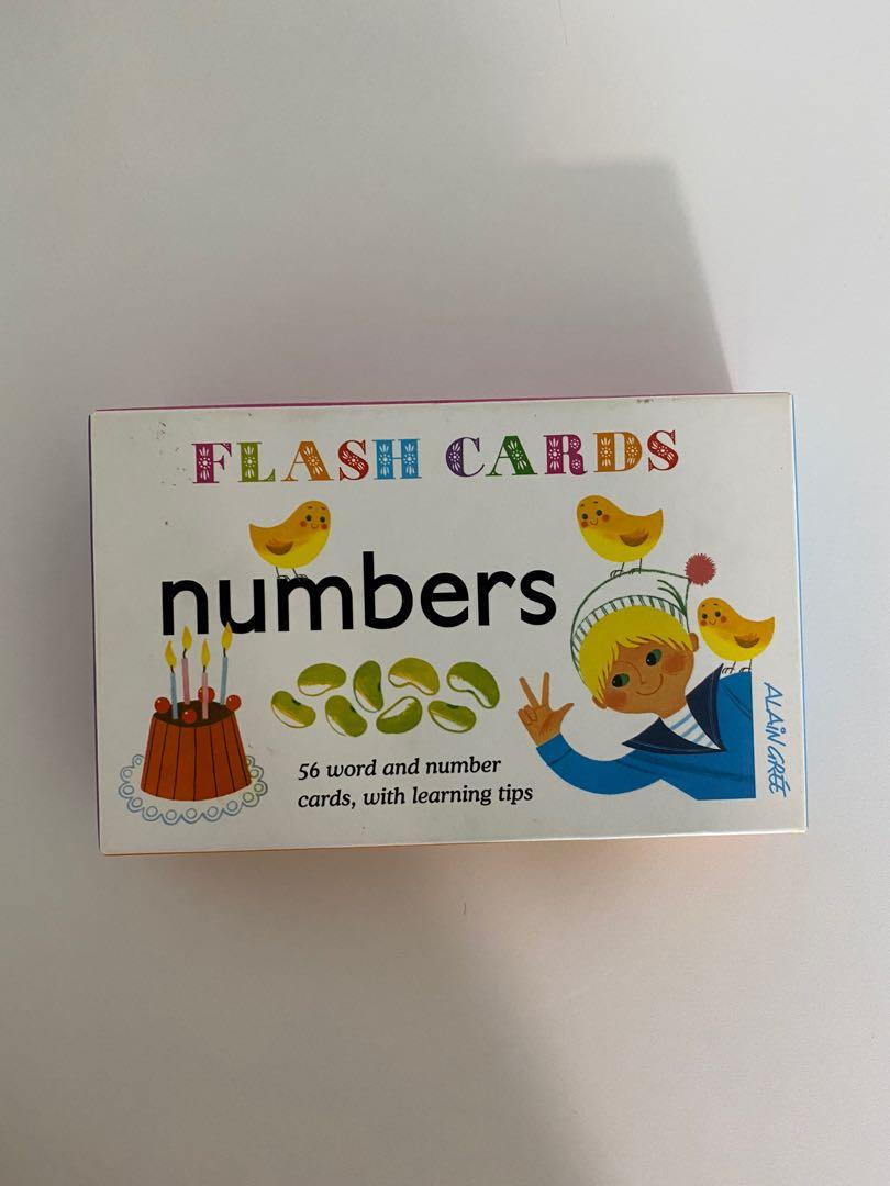 Alain Gree Flashcards Sighwords/ Alphabets / Numbers, Hobbies & Toys ...