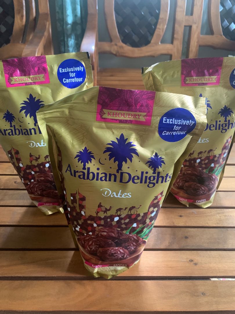 Arabian Delights Mini Dates 800grams, Food & Drinks, Packaged & Instant ...