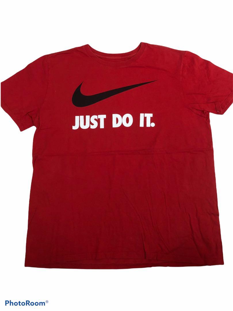 Big swoosh, Men's Fashion, Tops & Sets, Tshirts & Polo Shirts on Carousell