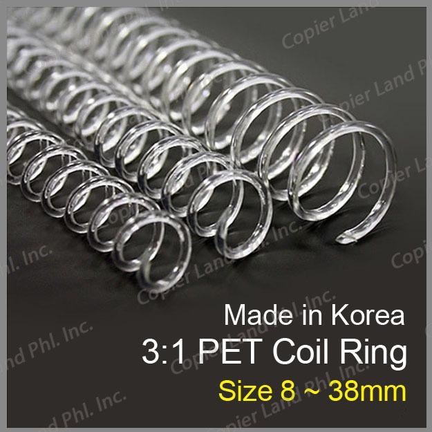 Bookbinding Plastic Spiral Coil Ring size 12mm, Hobbies & Toys ...