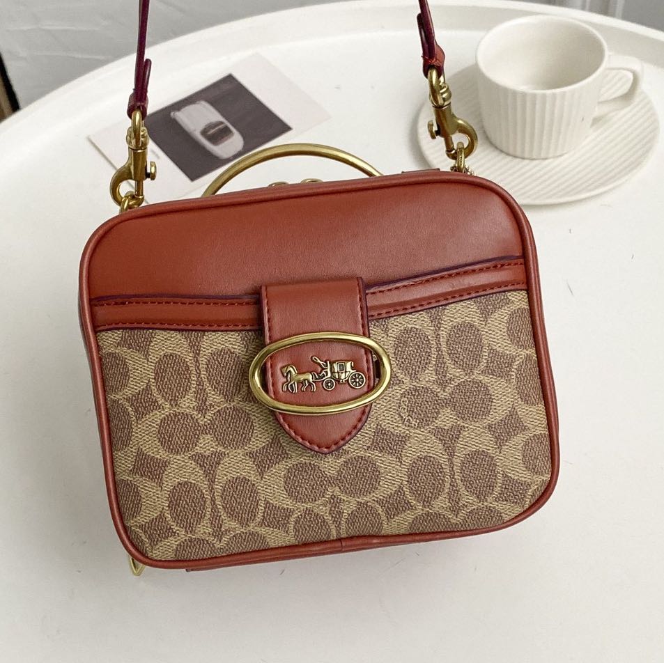 Coach Riley Lunchbox Bag, Women's Fashion, Bags & Wallets, Cross-body ...