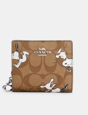 Coach X Snoopy Small Wallet, Women's Fashion, Bags & Wallets, Wallets ...