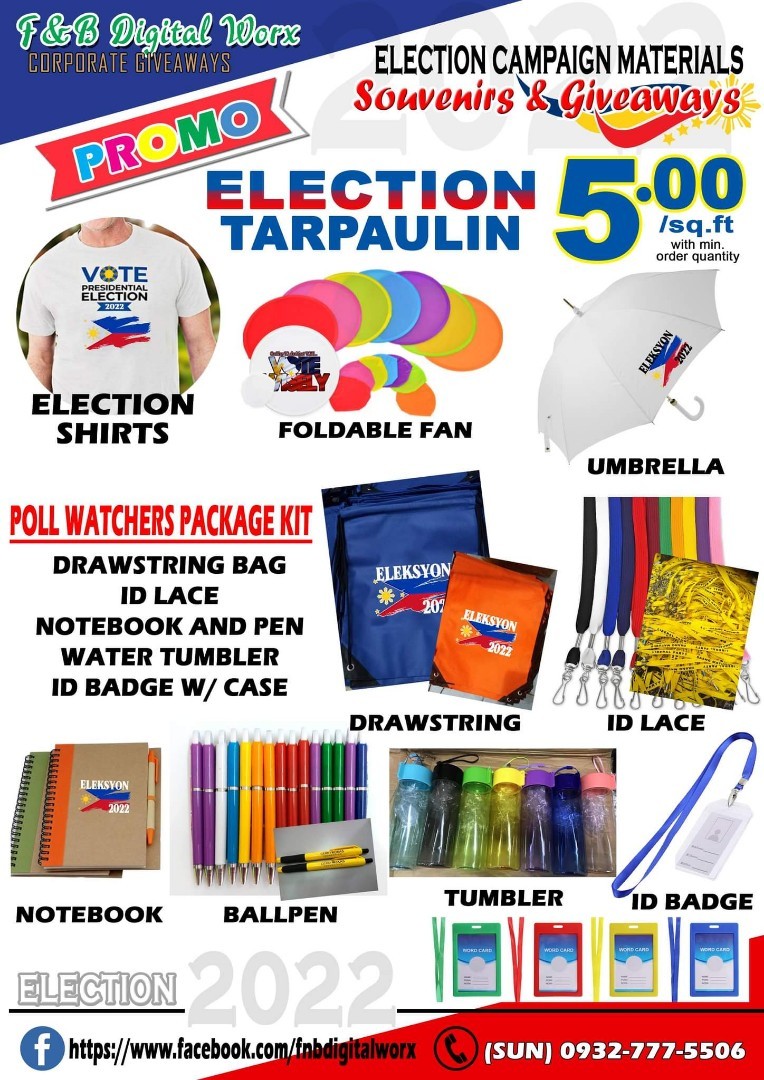 Corporate give-aways, Marketing and Campaign Materials, Commercial ...