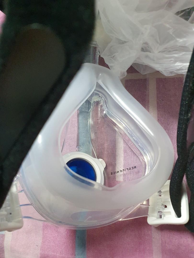 PHILIPS Cpap full face mask, Health & Nutrition, Face Masks & Face ...