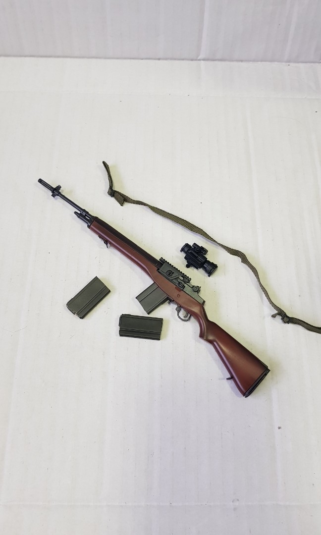 Dam toys 1/6 scale Navy seal Riverine Ops M14 Sniper Rifle, Hobbies ...