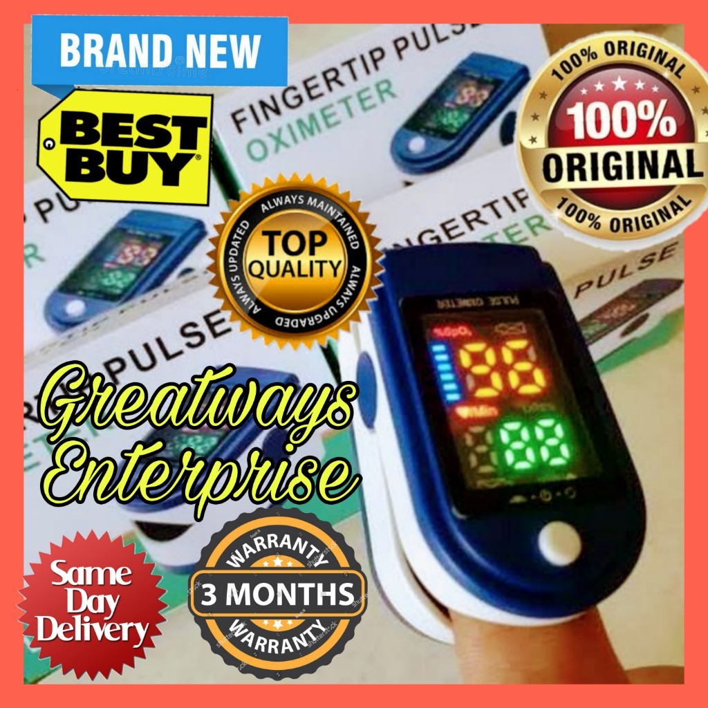 DIGITAL PULSE OXIMETER, Health & Nutrition, Health Monitors & Weighing ...