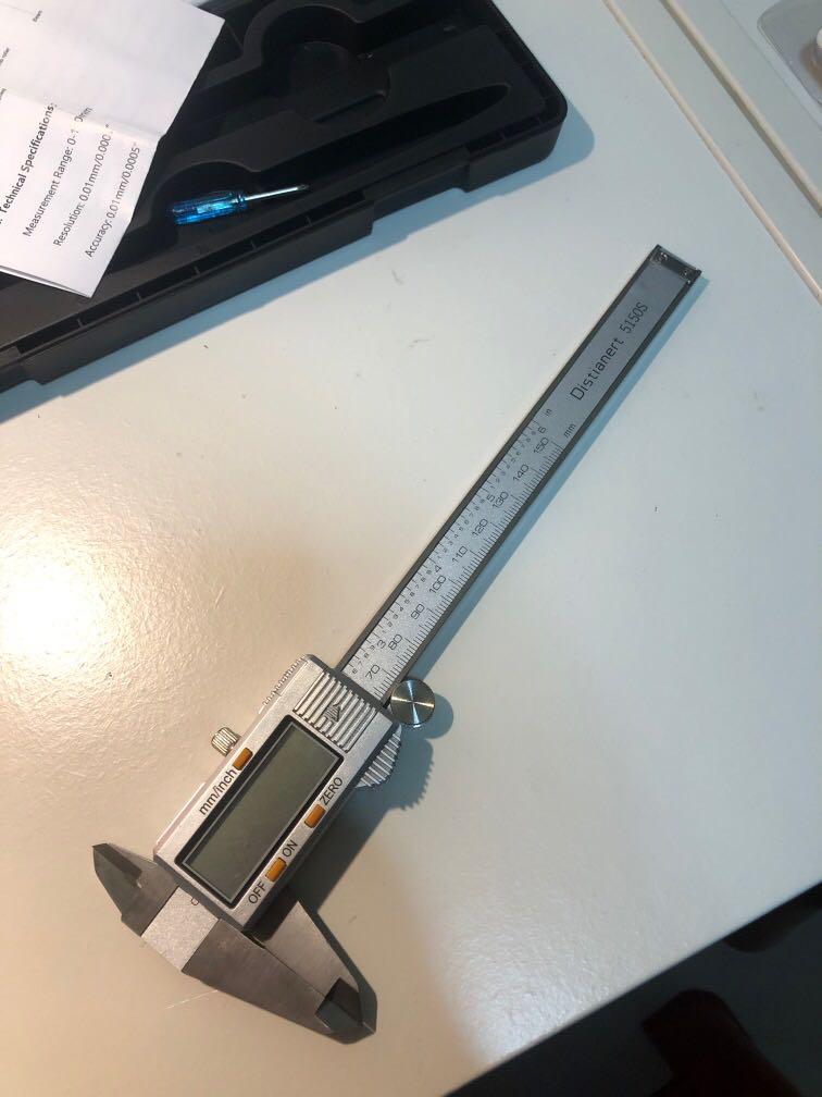 Distianert Digital Vernier Caliper Model 5150S, Furniture & Home Living ...