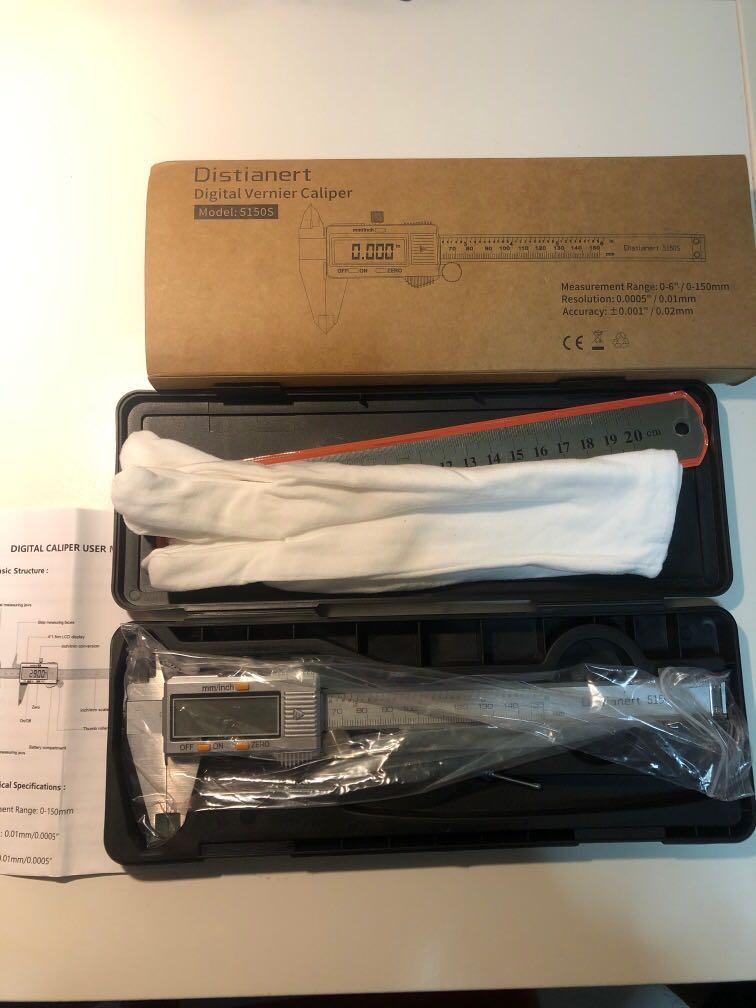 Distianert Digital Vernier Caliper Model 5150S, Furniture & Home Living ...