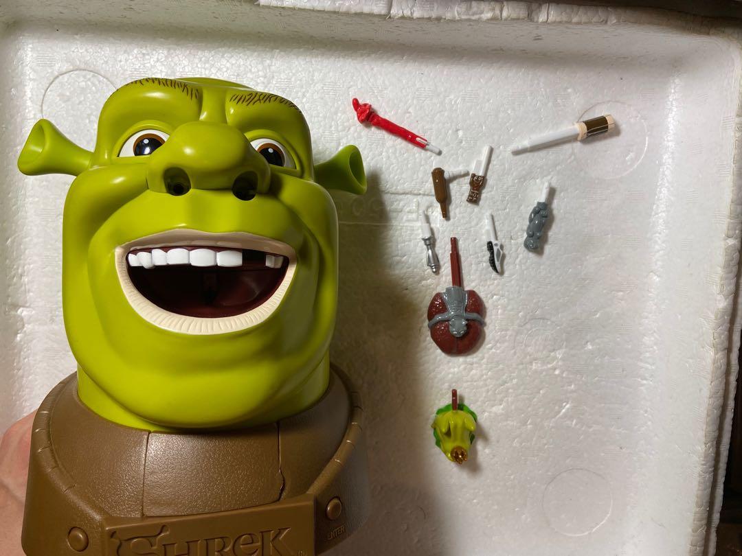 Dreamworks Shrek brain buster surgery talking shrek head 史力加 動手術 清除異物 ...