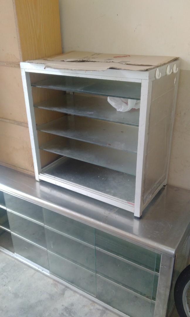 Glass Food Display Case, Furniture & Home Living, Kitchenware ...