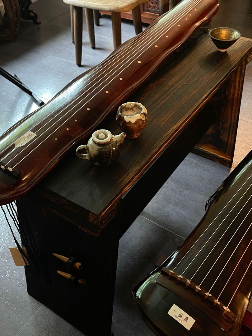 Guqin table Guqin chair 桐木特價一套古琴桌椅, Hobbies & Toys, Music & Media ...