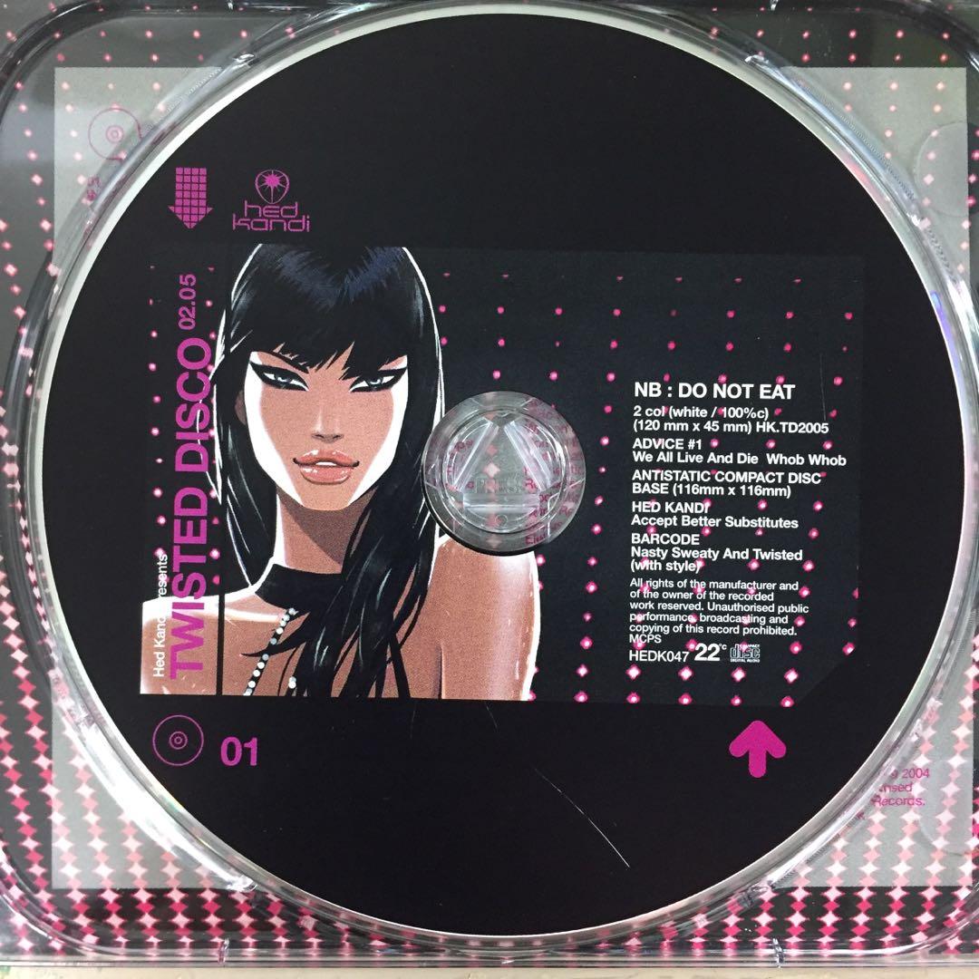 Hed Kandi Twisted Disco, Hobbies & Toys, Music & Media, CDs & DVDs on Carousell