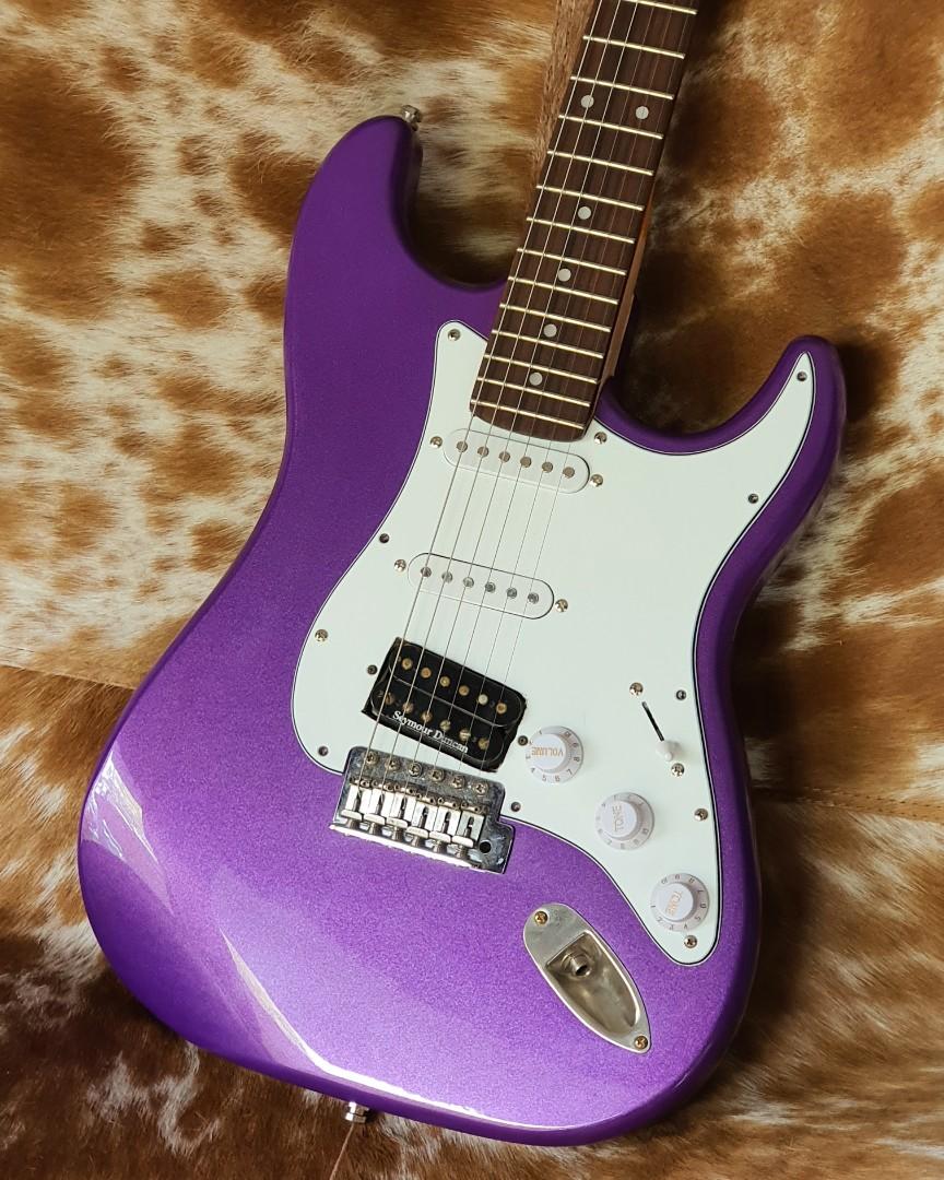 HSS Super Strat with Duncan Distortion, Hobbies & Toys, Music & Media ...