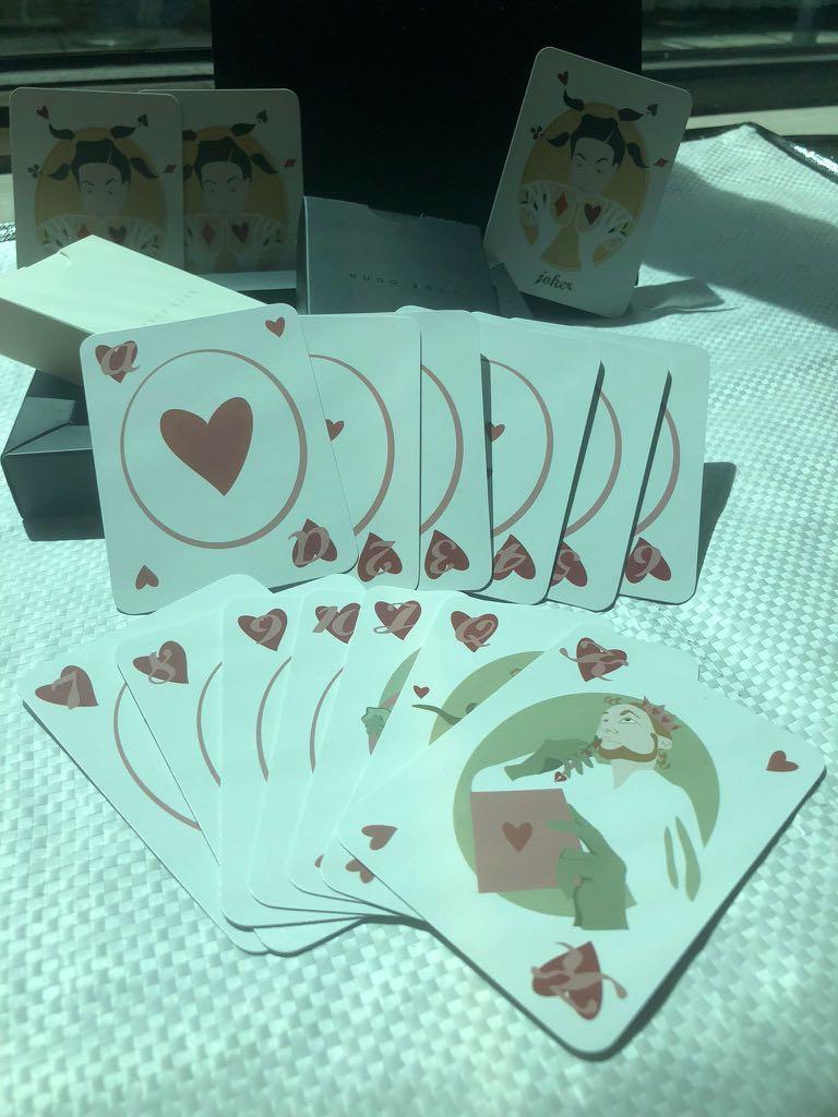 Hugo Boss Playing Cards Boxset, 興趣及遊戲, 玩具 & 遊戲類 - Carousell