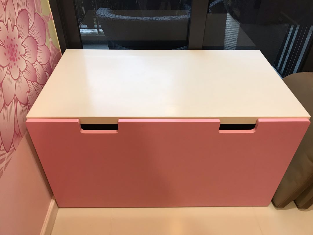 Ikea Smastad Bench Storage (excellent condition), Furniture & Home ...