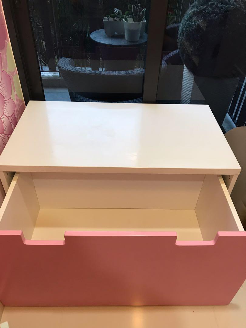 Ikea Smastad Bench Storage (excellent condition), Furniture & Home ...