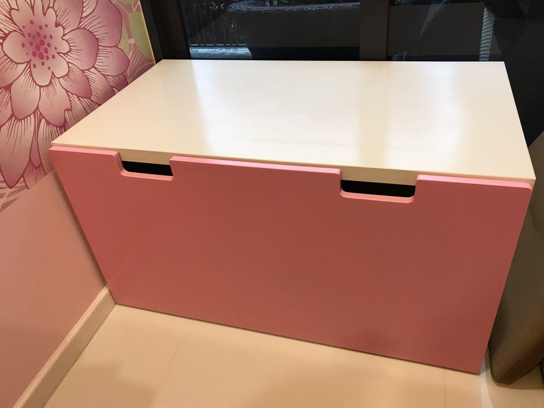 Ikea Smastad Bench Storage (excellent condition), Furniture & Home ...