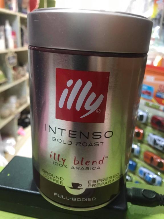 ILLY Intenso Bold Roast Ground Coffee 250g, Food & Drinks, Beverages on Carousell