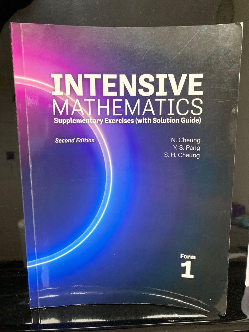Intensive Mathematics From 1, 興趣及遊戲, 書本 & 文具, 教科書 - Carousell