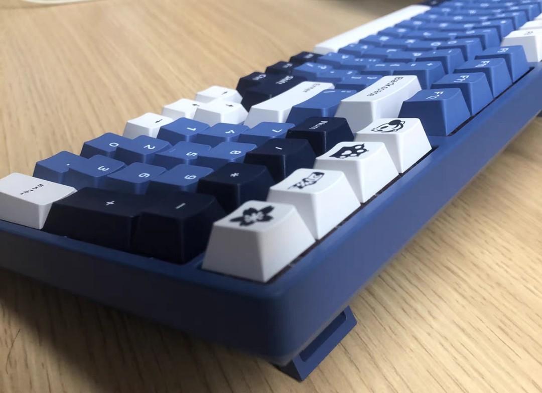 [Keyboard ] Akko 3098 Ocean Star Blue Theme Custom Mechanical Keyboard ...