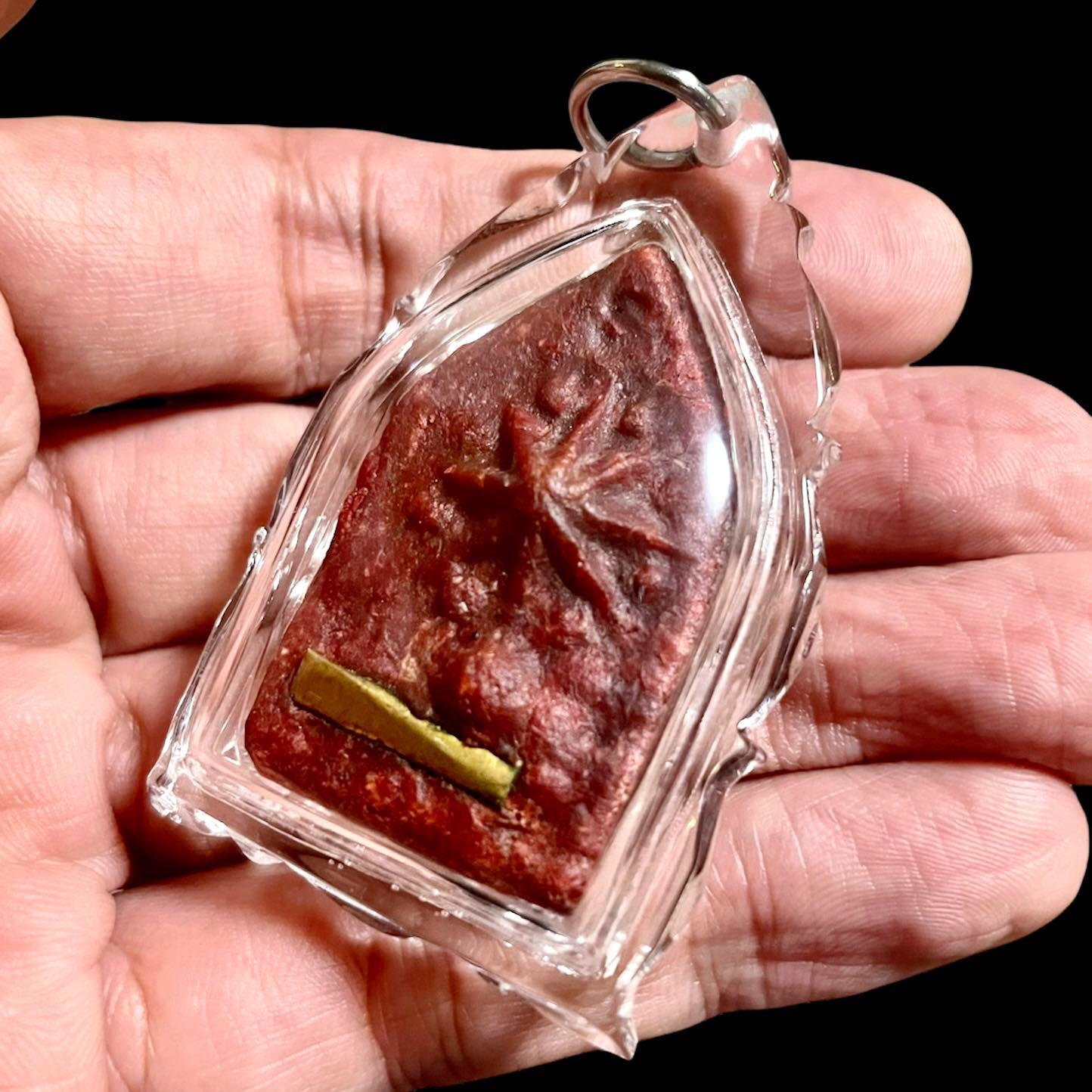 Lp Pinak Phra Khun Paen Lang Dao Takrut BE 2500-2510 Thai Amulet ...