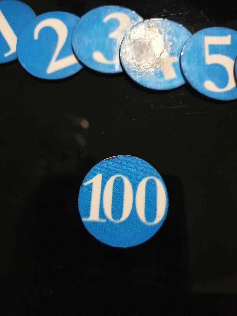 Magnet numbers 1 to 100;kids toy, games, Hobbies & Toys, Toys & Games ...