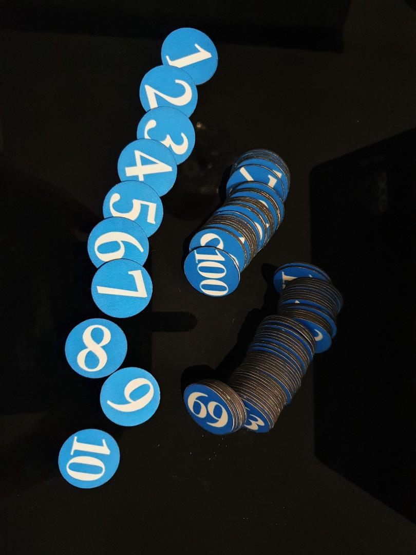 Magnet numbers 1 to 100;kids toy, games, Hobbies & Toys, Toys & Games ...