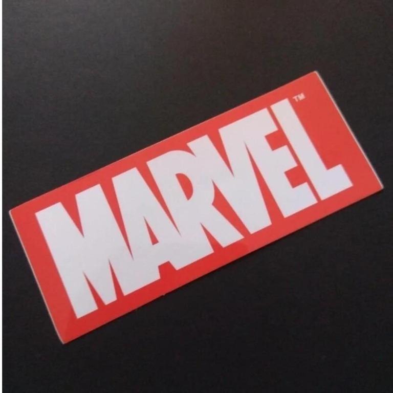 Marvel Logo Sticker Luggage Laptop Skateboard, Hobbies & Toys ...