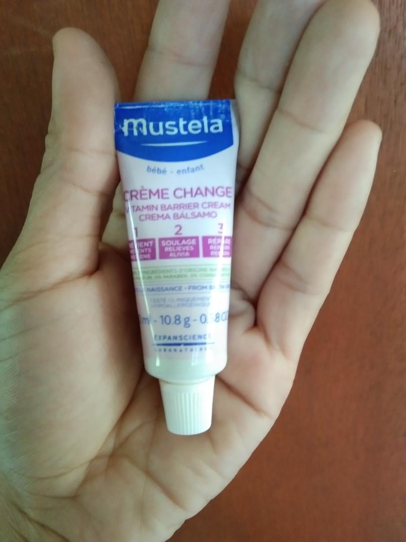 Mustela 123 Creme Change Vitamin Barrier Cream 10mL, Babies & Kids ...