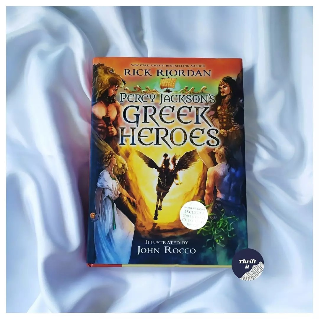 Percy Jacksons Greek Heroes Rick Riordan Buku And Alat Tulis Buku Di