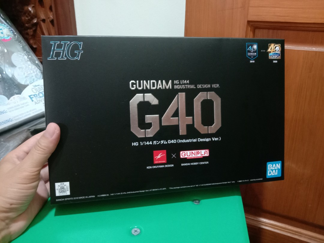 Plastic Model kit HG 1/144 G40 Industrial Design Ver Gundam, Hobbies ...