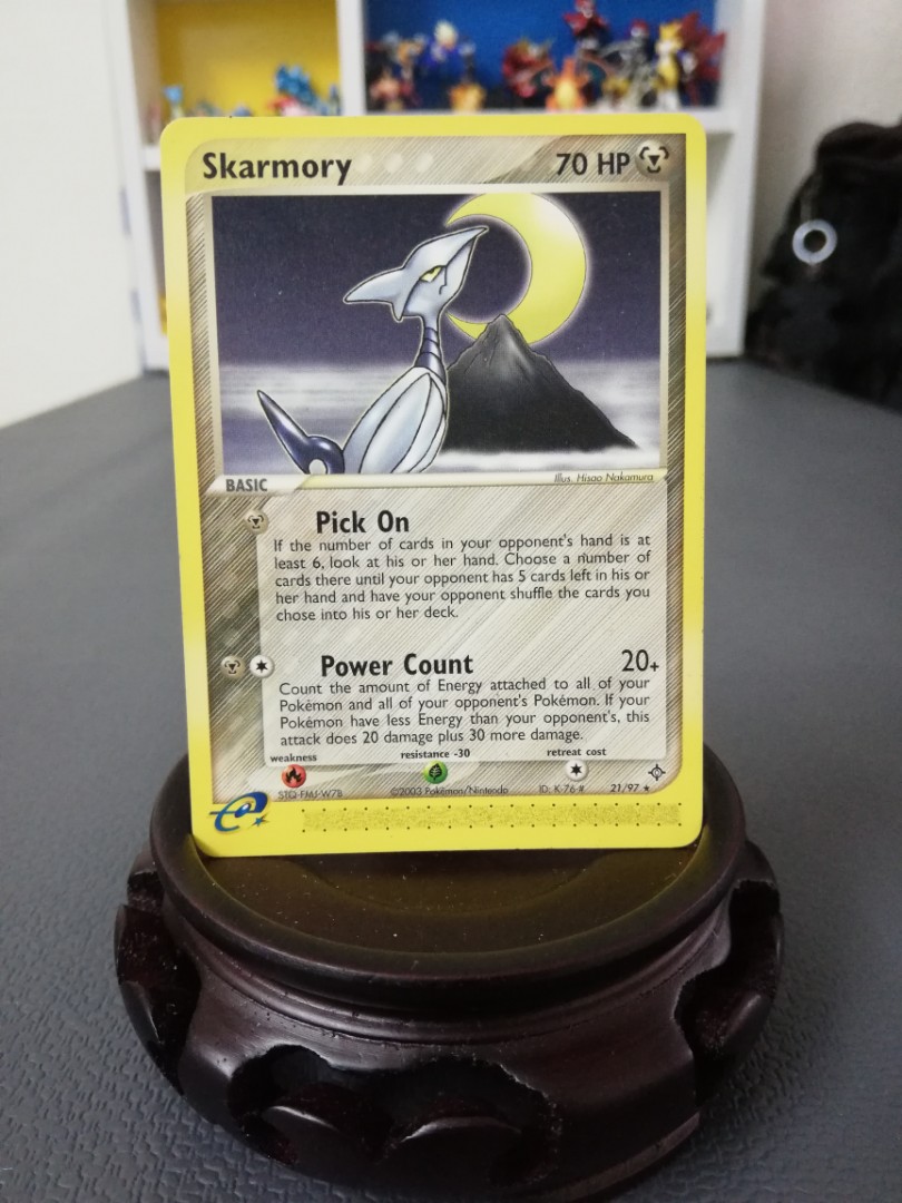 Pokemon Card Skarmory 21/97, Hobbies & Toys, Toys & Games on Carousell