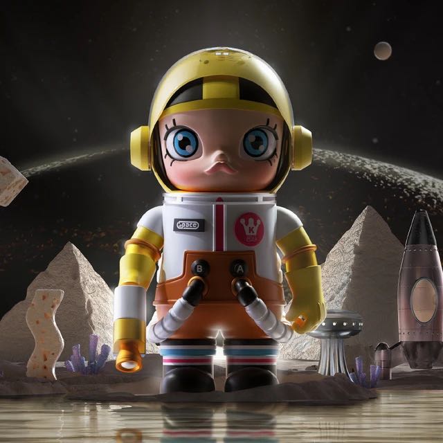 Pop mart popmart mega collection 400% space molly spongebob, Hobbies ...