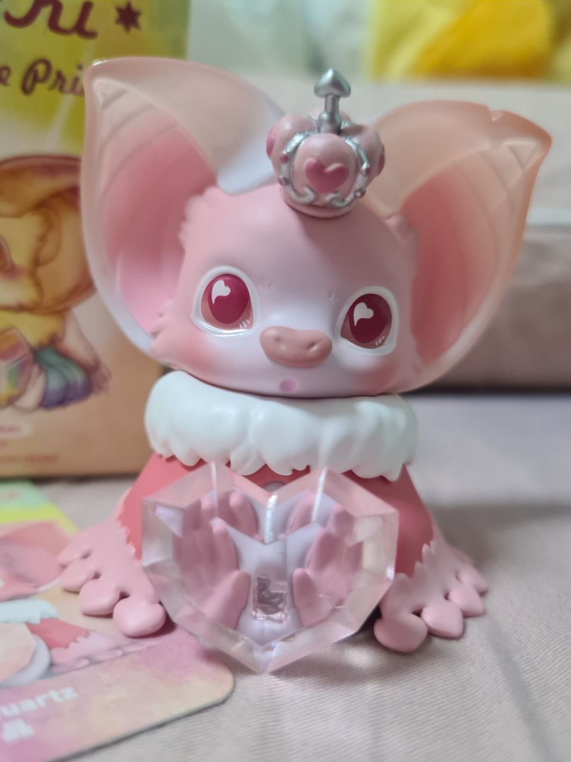 Popmart Pop Mart Yoki Gemstone Prince - Rose Quartz, Hobbies & Toys ...
