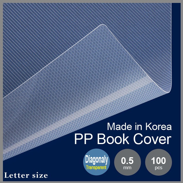 PP Clear Book Cover Letter size, Hobbies & Toys, Stationary & Craft ...