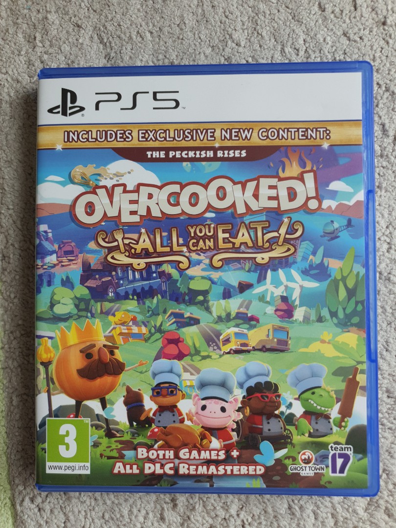 PS5 Overcooked All You Can Eat, Video Gaming, Video Games, PlayStation ...