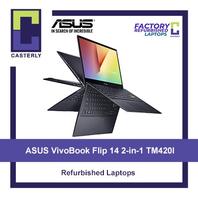 Refurbished Asus Vivobook Flip Tm I Thin And Light In Touchscreen Laptop Ryzen