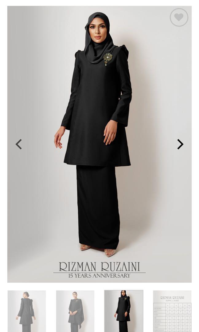 Rizman Ruzaini Raya 2021, Women's Fashion, Muslimah Fashion, Baju ...