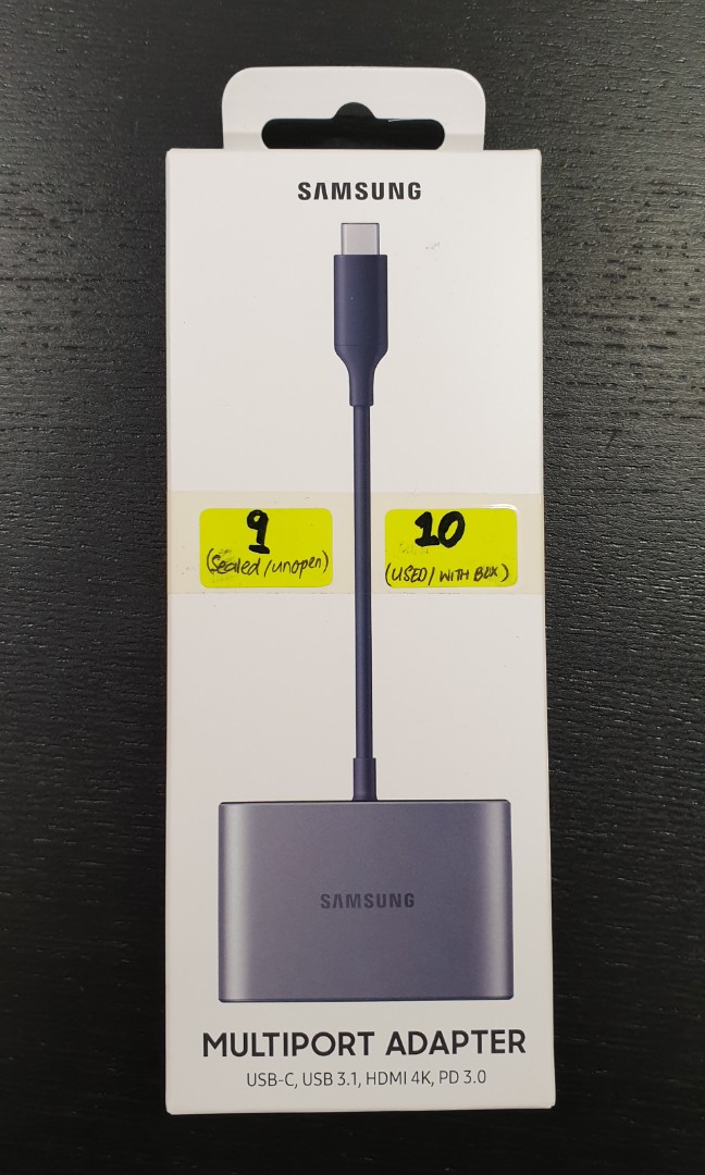 Samsung 3in1 Multiport Adapter, Computers & Tech, Parts & Accessories ...