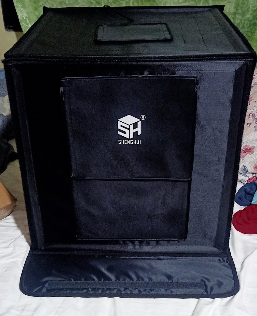 Shenghui LED550 Dimmable Foldable Professional LED Light Box Table Top Portable Photo ...