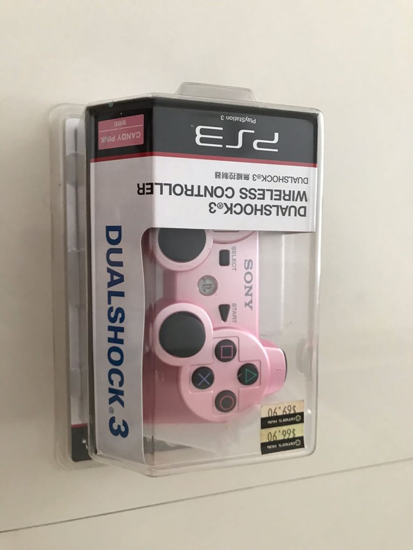 SONY PS3 Metallic Pink Controller, Video Gaming, Gaming Accessories ...