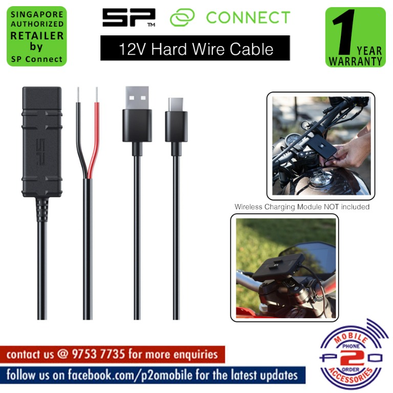 SP Connect 12V Hard Wire Cable, Mobile Phones & Gadgets, Mobile ...