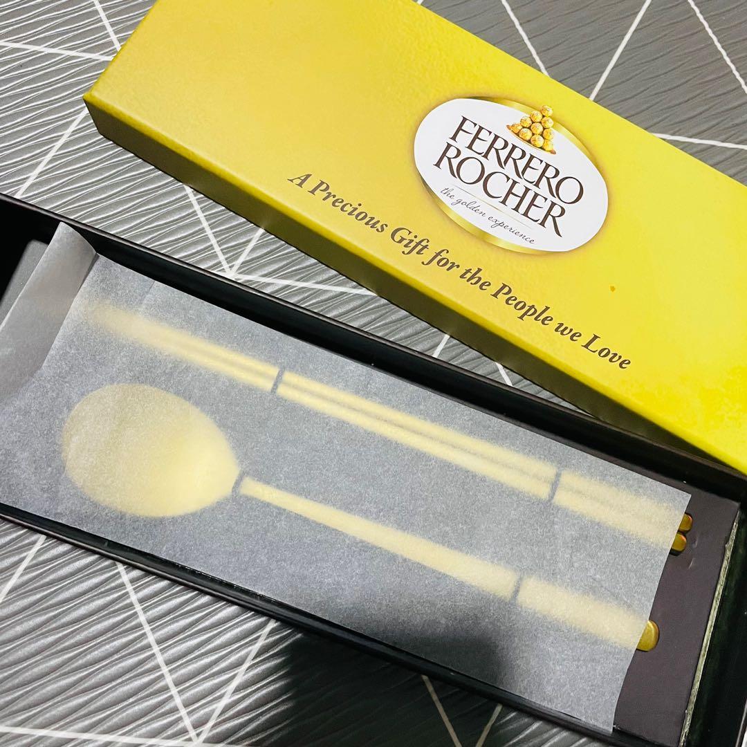 Stainless Steel Ferrero Rocher Limited Edition Cutlery Set, Furniture ...