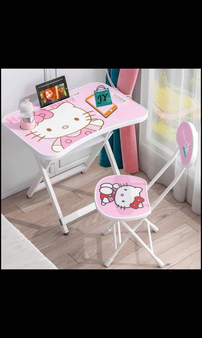 Study Table Set, Furniture & Home Living, Furniture, Tables & Sets on ...