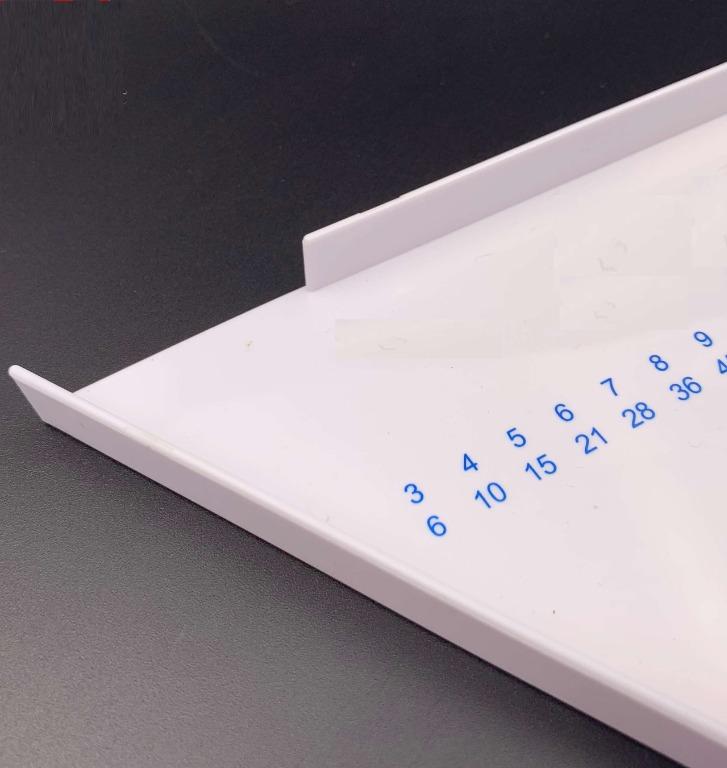 Tablet Counting Triangle 三角形數藥丸盤 [AD0131], 傢俬＆家居, 廚具和餐具, 餐桌布和紡織布品 ...