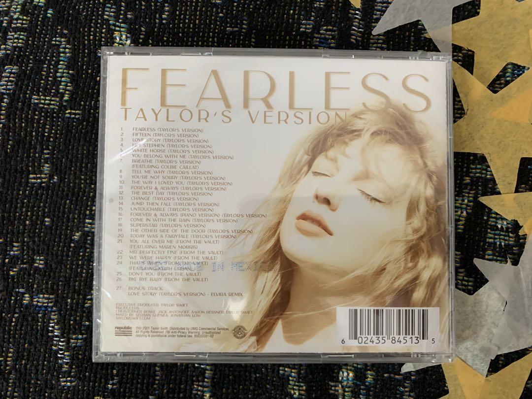 Taylor Swift - Fearless (Taylor's Version) (Target Exclusive, CD ...