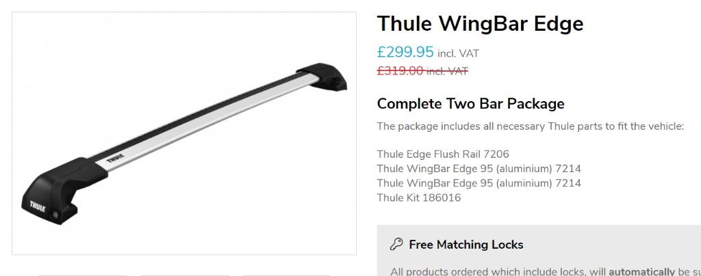 Thule Complete Roof and Bike Rack For Mitsubishi Outlander, Sports ...