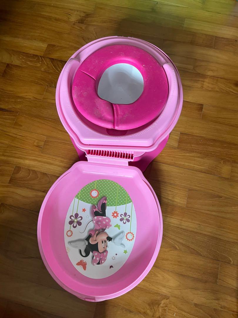 Free Toilet training potty stand and foldable toilet training ladder ...