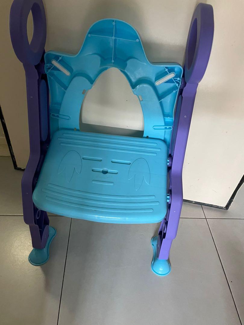 Free Toilet training potty stand and foldable toilet training ladder ...